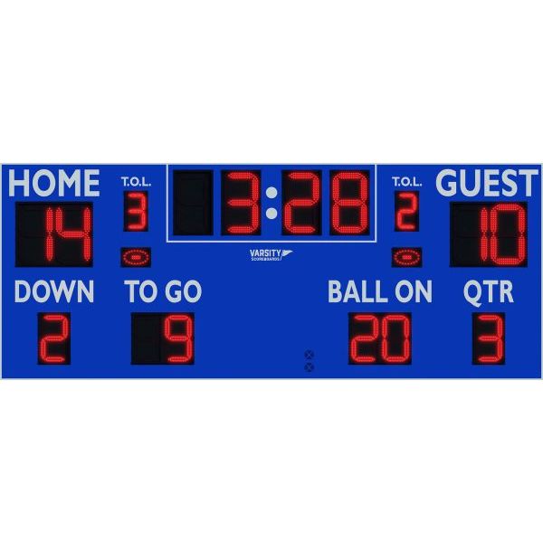 Varsity Scoreboards 7420 Football Scoreboard – LED, Wireless – SKU: 74 ...