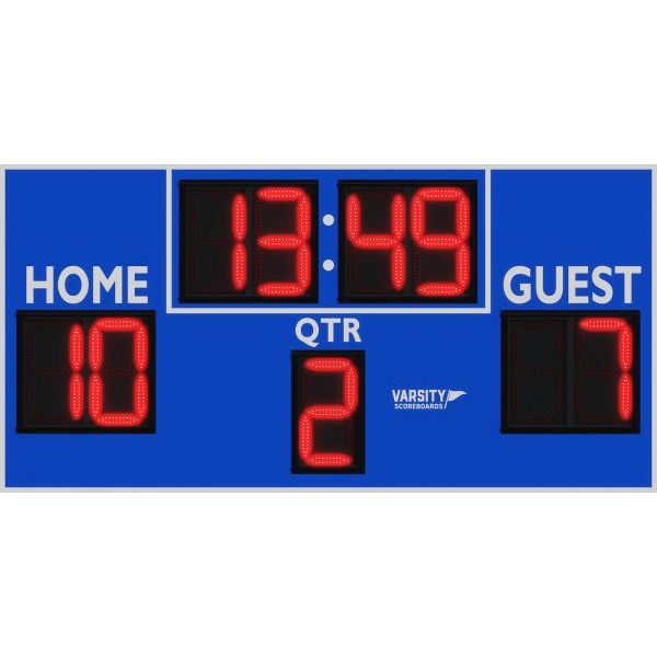 Varsity Scoreboards 7430 Football Scoreboard – LED, Wireless – SKU: 74 ...