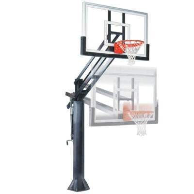 First Team Force™ In-Ground Adjustable Basketball Goal – Heavy-Duty 5 ...