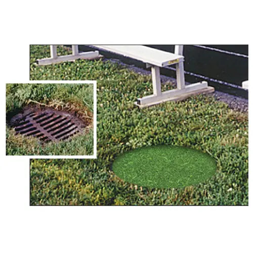 Athletic Connection Square Grate Guard - 37'' x 37'' Non-Skid Recycled ...