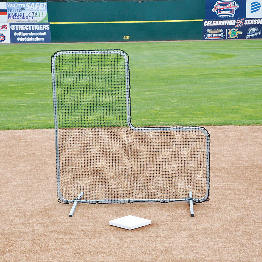 Jaypro Classic Baseball "L" Screen (7 ft. x 7 ft.) – Heavy-Duty Nettin ...