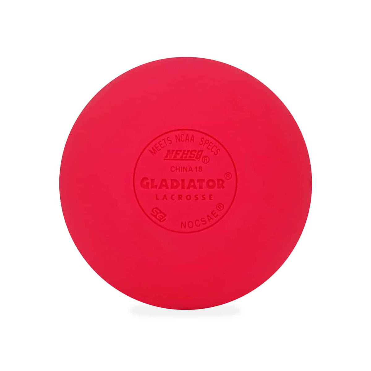 Gladiator Lacrosse Official Lacrosse Ball - Single, Pink, NOCSAE & SEI ...
