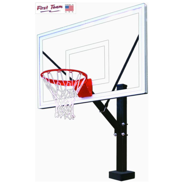 First Team HydroSport™ Poolside Fixed-Height Basketball Goal – Stainle ...