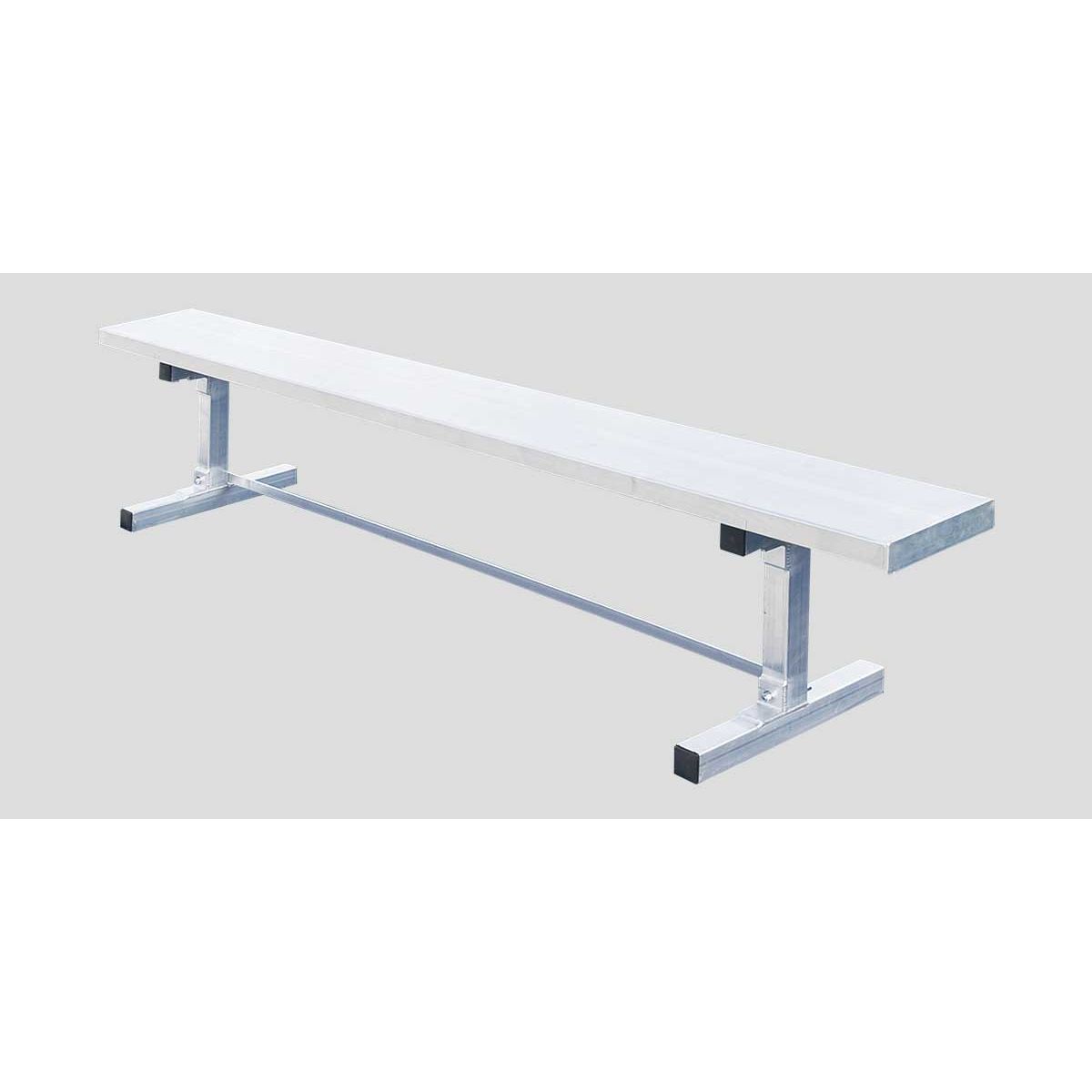 Fisher Athletic Aluminum Bench – Non-Skid Planks, Multiple Sizes & Col ...