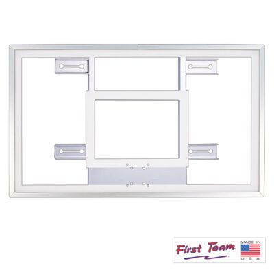 First Team FT231 Gymnasium Glass Basketball Backboard - 40" x 54" - He ...