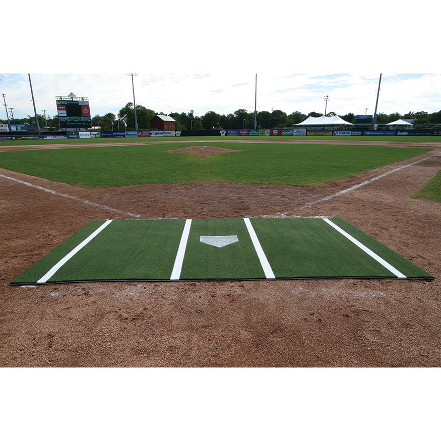 Jaypro Batting Mat (6 ft. x 12 ft.) – Turf, Pre-painted Batters Box ...