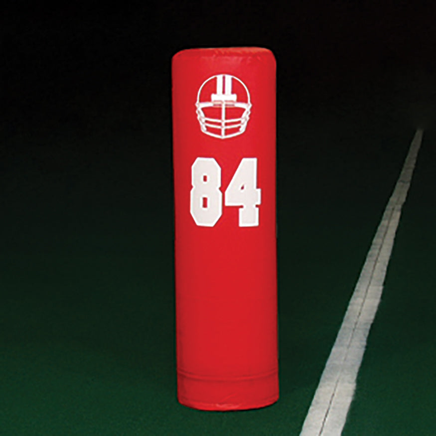 Jaypro Round Stand-Up Blocking Dummy (48 in. H) – Self-Standing with H ...