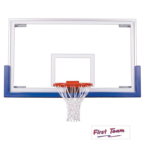 First Team FT235 Competition Glass Basketball Backboard - 42" x 72" Te ...