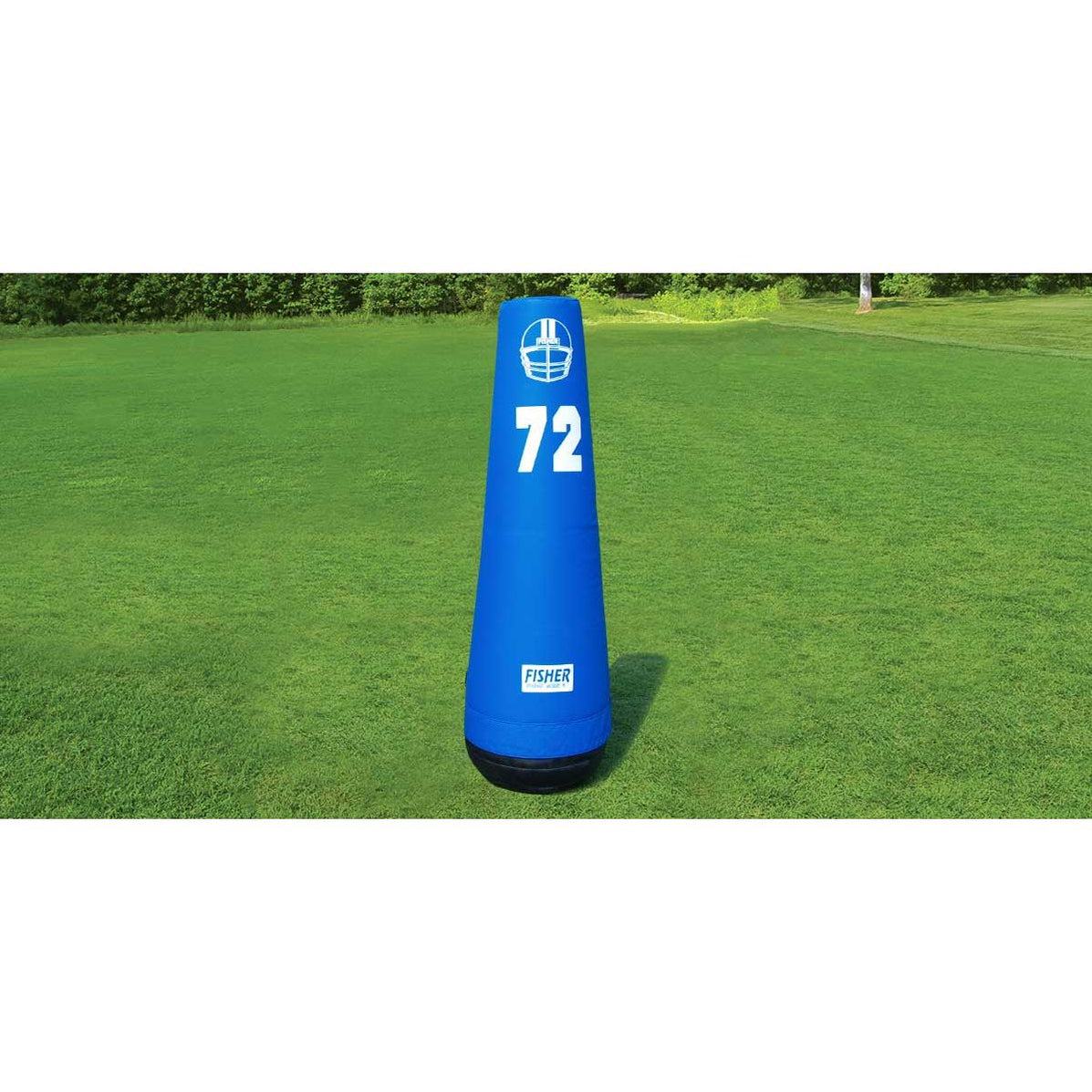Fisher Athletics Pro Pop-Up Training Dummy – 72" Tall, Rubber-Coated B ...