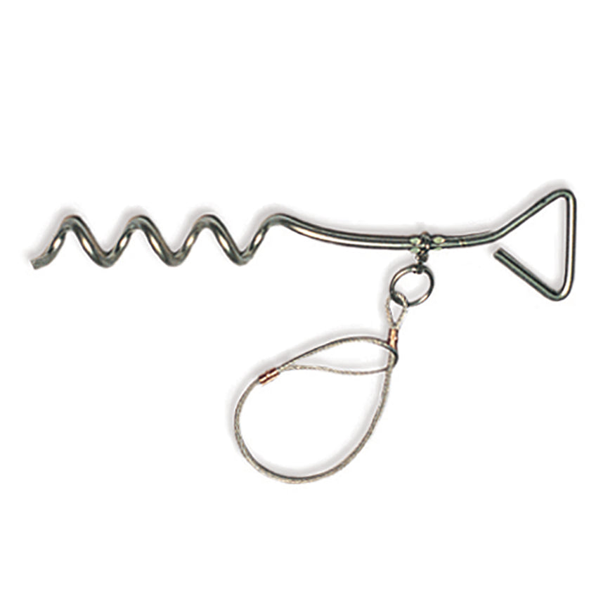 Jaypro Auger Anchor Set (4) – 18-inch Steel with Lanyard –SKU: SAS-95 ...