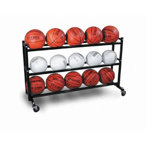 Athletic Connection BSN SPORTS Monster Ball Cart – Holds 15 Basketball ...