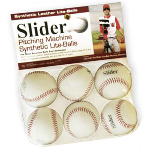 Heater Sports Slider Lite Synthetic Leather Pitching Machine Baseballs ...